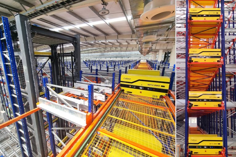 Multi-deep Shuttle ASRS - Goldtec Systems