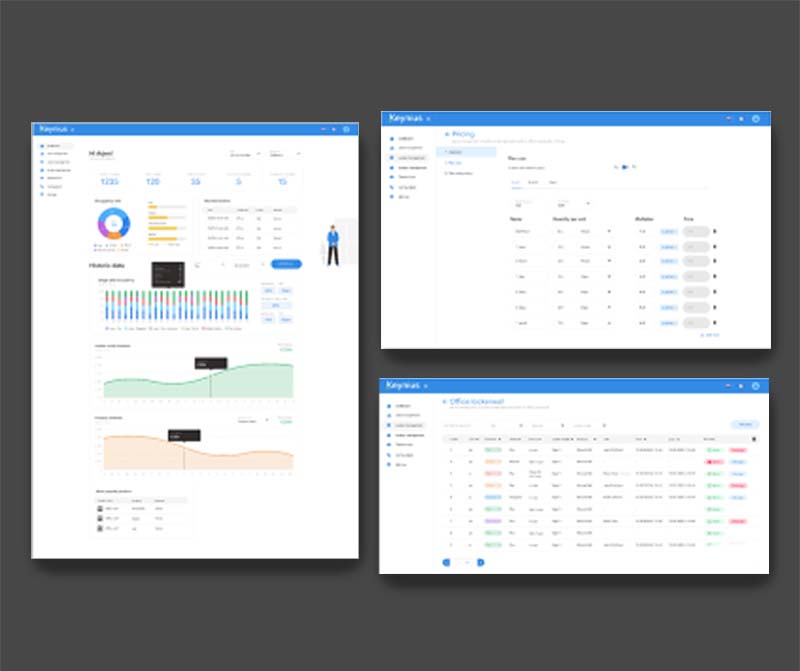 Keynius לוקרים ופתרונות נעילה מתקדמים - Goldtec Systems