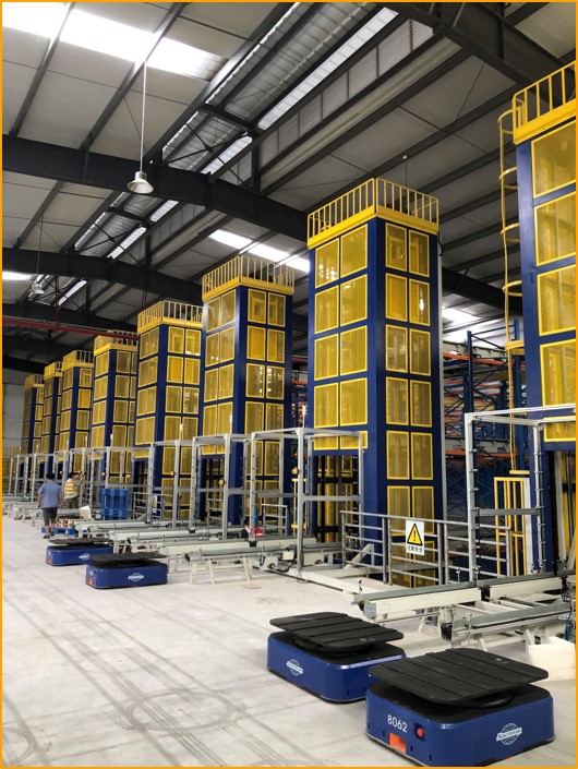 פתרון אחסון וליקוט משטחים - Goldtec Systems